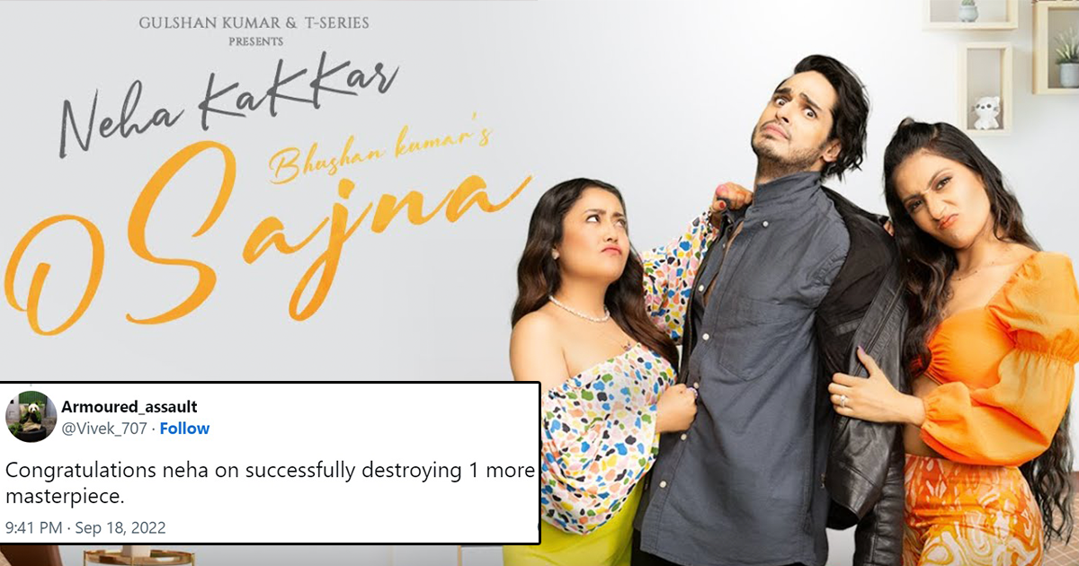 Twitter Reaction on Neha Kakkar song o Sajna