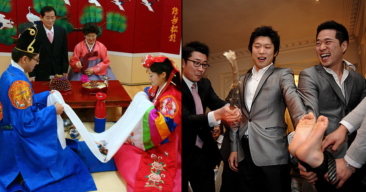South Korea Weird Wedding Ritual: साउथ कोरिया की शादियों में है 'दूल्हे ...