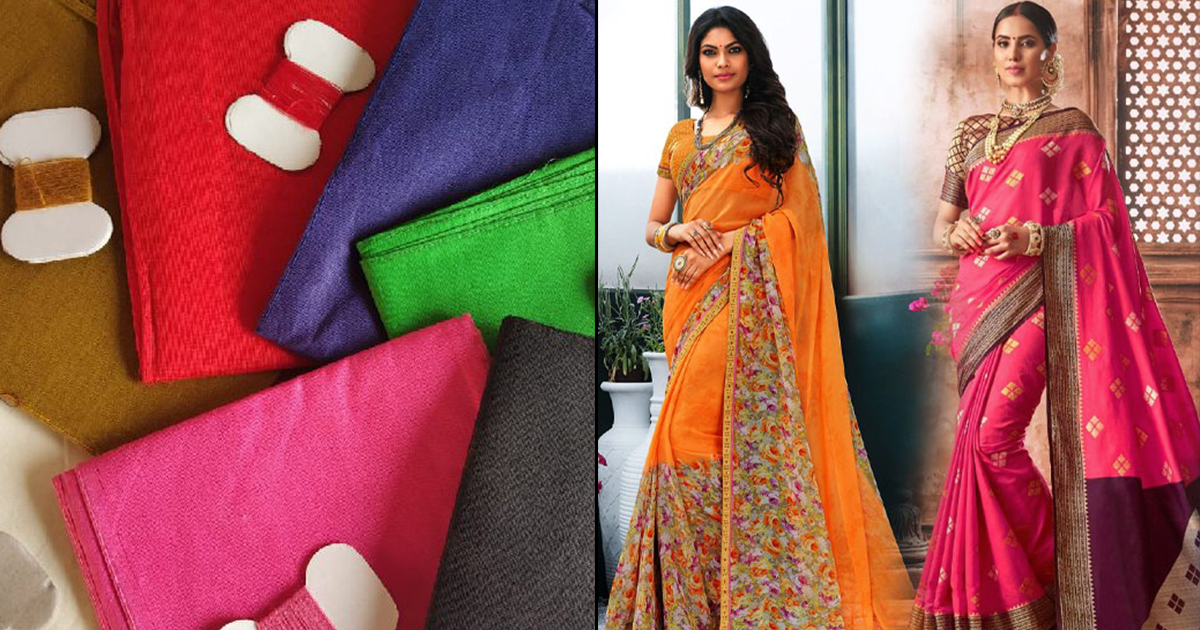 History Of Saree Fall In Hindi साड़ी में फॉल लगाने का चलन