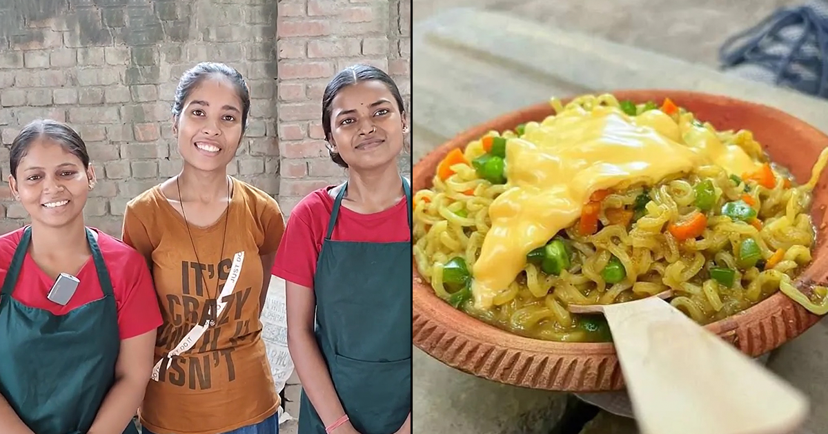 Five Graduate Girl Sells Kulhad Maggi in Delhi University