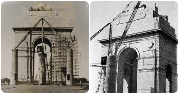 Through these 15 pictures, see how India Gate was built 90 years ago
