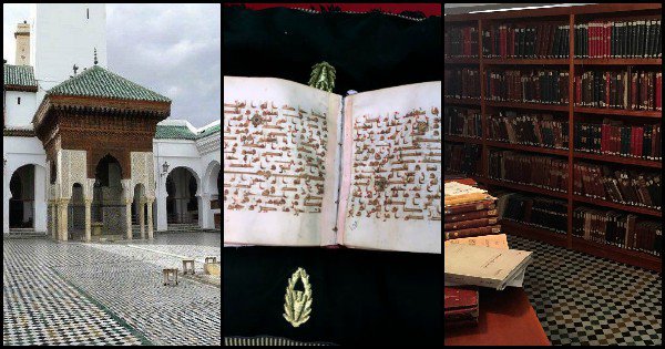 oldest running library of the world, Al-Qarawiyyin Library