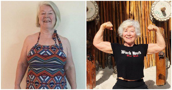 73 year old lady's body transformation. 73 साल की महिला ने किया कमाल का ...