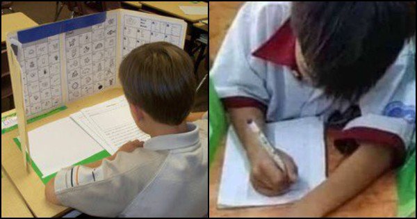What tricks you used to hide your answers in exam?