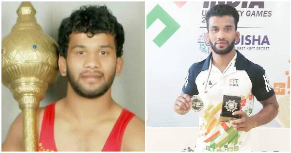 story of wrestler sunny jadhav who lives in a indore slum cleaned cars ...