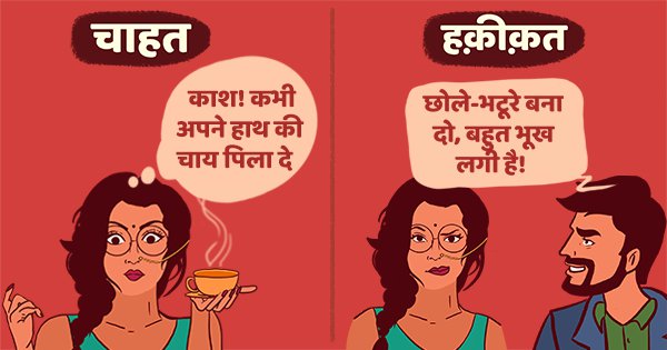 Expectations vs Reality of Women on Women's Day.