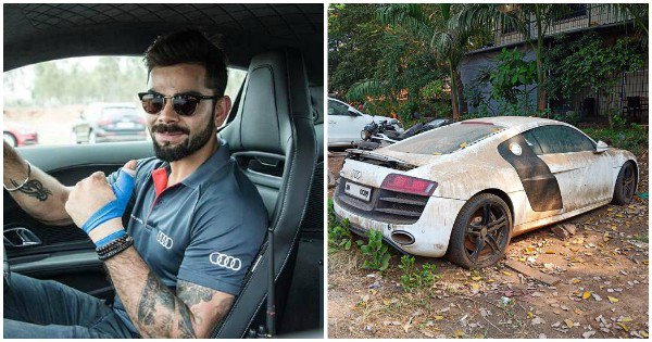 Virat Kohli's first Audi car in Police Impound.