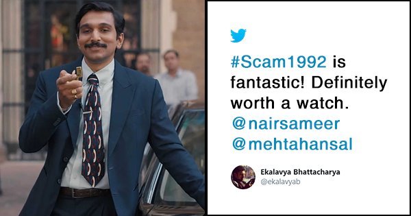 Scam 1992 IMBD rating is 9.6. 'स्कैम 1992' की IMBD रेटिंग 9.6 है.
