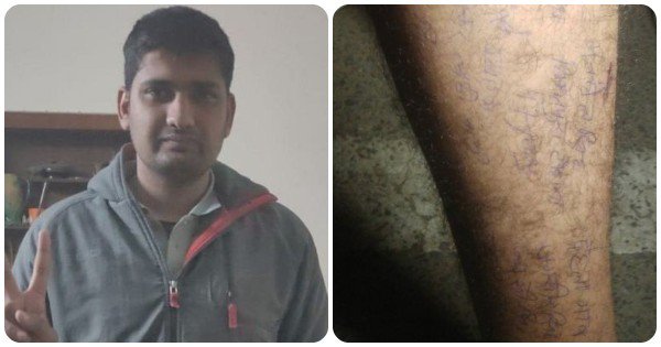 Journalist Mandeep Punia reveals, 'Notes written on foot in jail to ...