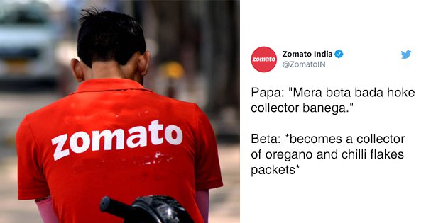 Zomato Tweets joke twitter reacts. Zomato ने जोक मारा ट्विटर पागल हो गया.