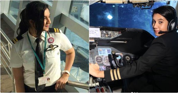 Meet India's youngest female pilot Ayesha Aziz from Kashmirकश्मीर की ...