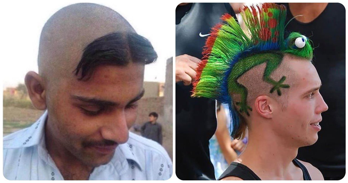 21 Worst And Funny Hairstyle That Will Help You Release Stress