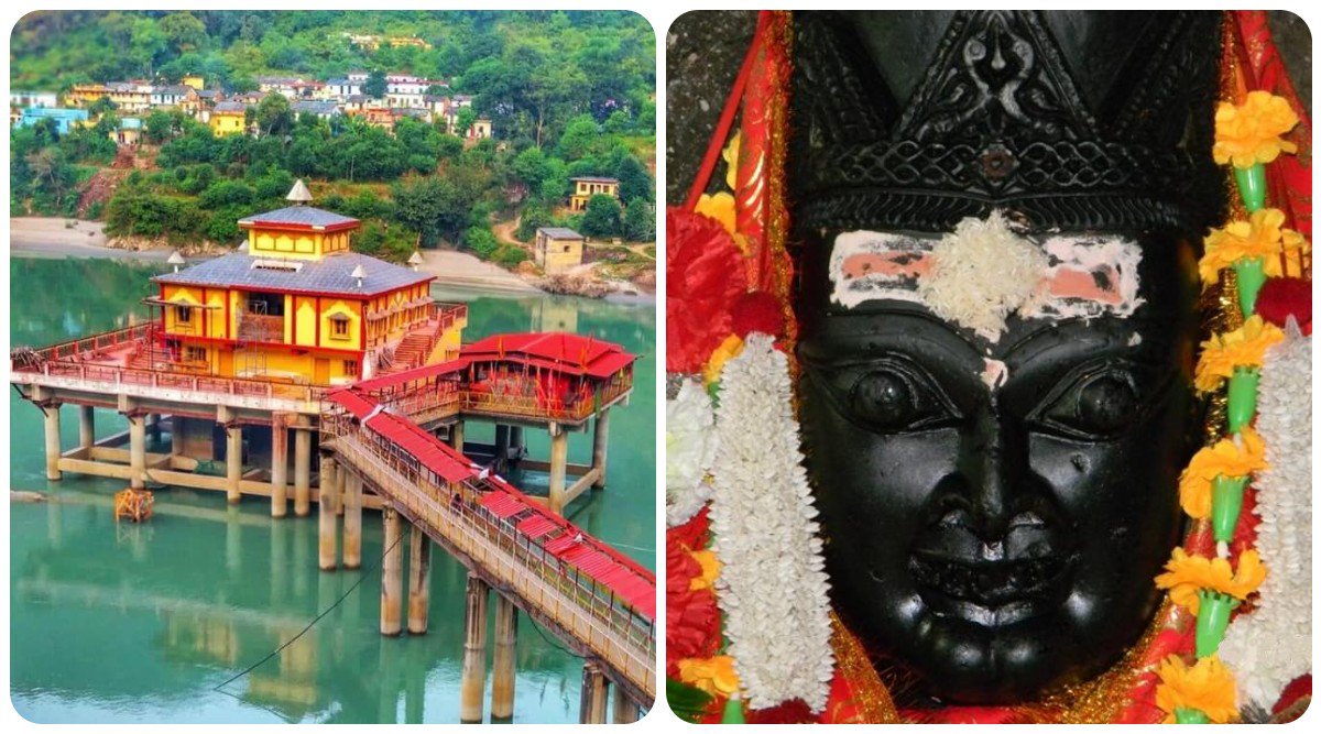 The mysterious temple of India, in which the idol of the goddess ...