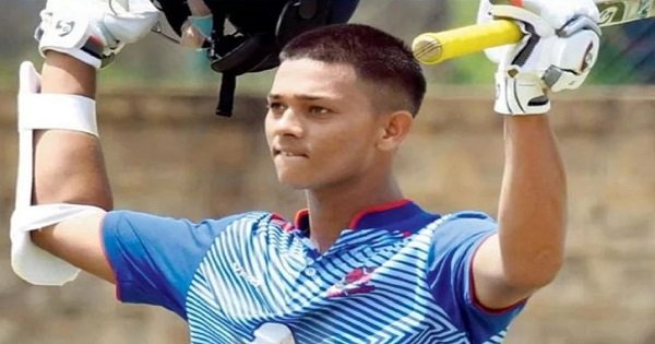 Yashasvi Jaiswal becomes the youngest cricketer to score double century