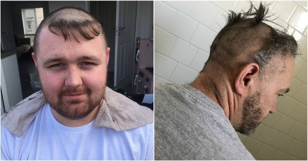 Pictures of Epic Haircut Fails. लॉकडाउन में इन 22 लोगों ने ख़ुद ही काट ...