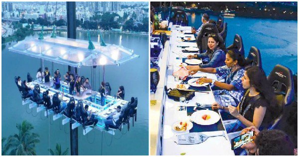 FlyDining restaurants first time open in noida