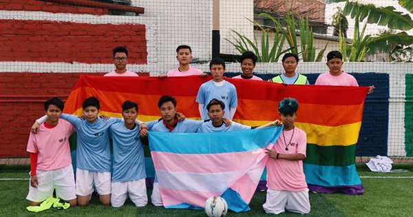 country’s first all-transgender football team.