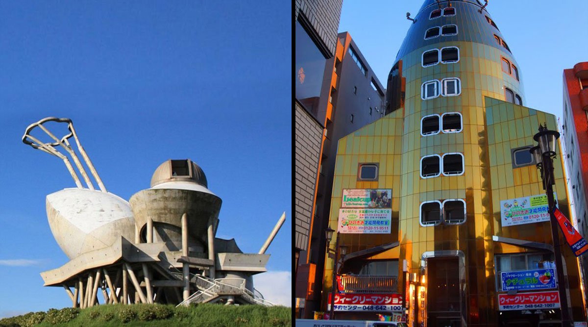 जापान की 10 Weird buildings