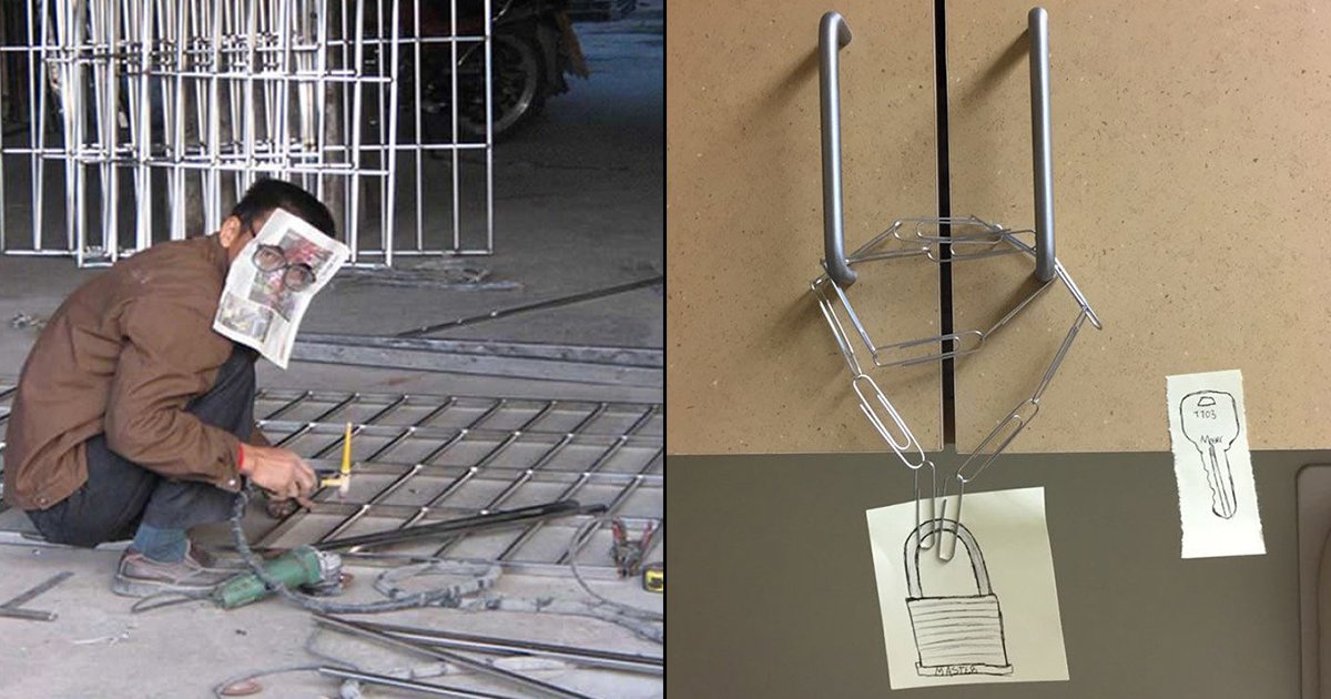 15 Photos of Funny Security Fails | सुरक्षा के फनी इंतजाम की तस्वीरें