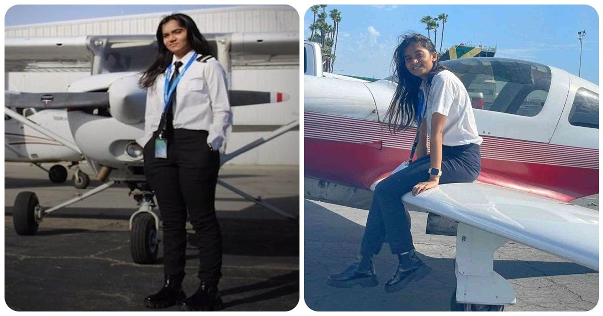 Maitri Patel Became India's Youngest Commercial Pilot, मैत्री पटेल 19 ...