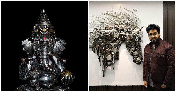 scrap artist deval verma indore inspirational. इंदौर के स्क्रैप ...