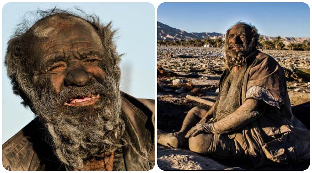 Amou Haji: The most stinky person in the world who hasn't taken a bath ...