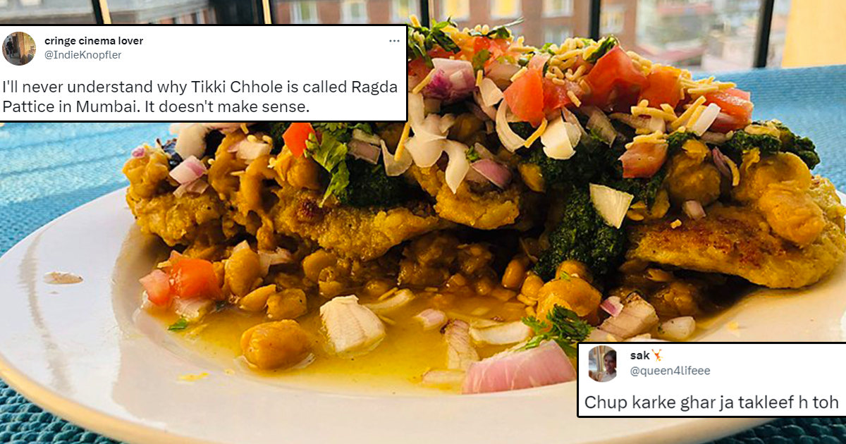 Why Tikki Chhole Called Ragda Pattice in Mumbai
