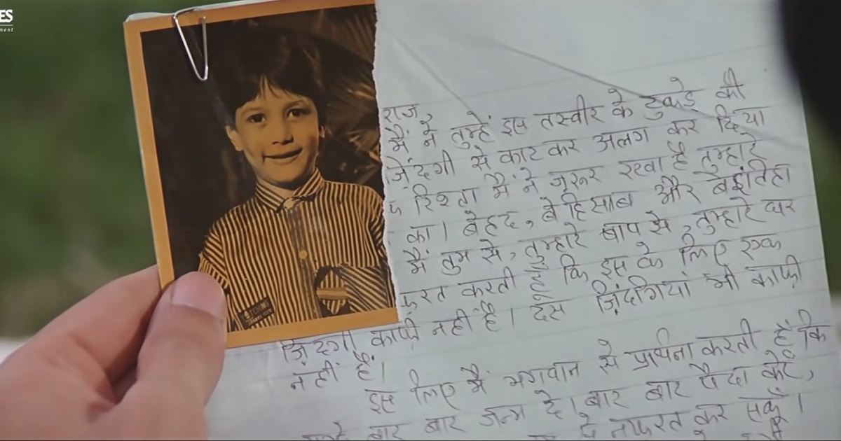 Handwritten Letters in Bollywood Films