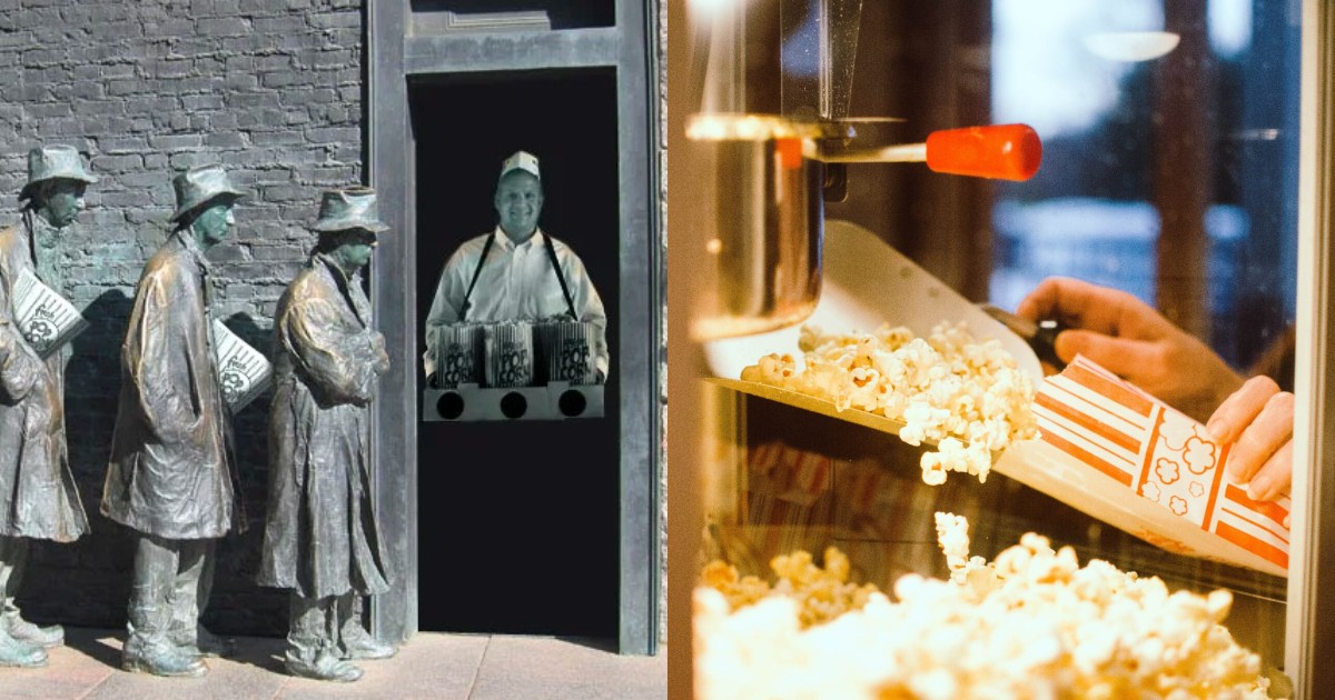 Popcorn In Theatres History | थिएटर में पॉपकॉर्न का इतिहास