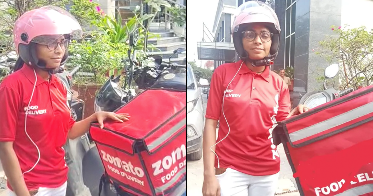मिलिए आगरा की पहली Zomato Girl सपना से, जो लोगों के तानें सुनकर भी जोश ...