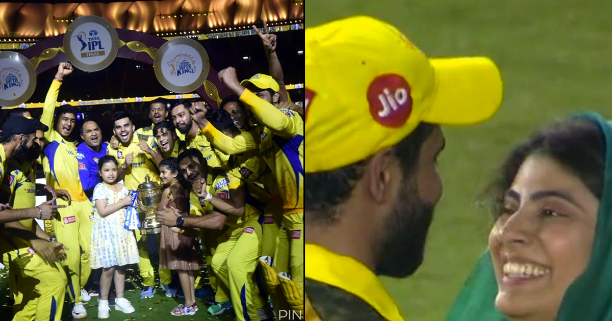 CSK IPL 2023 Winner Celebration Photos