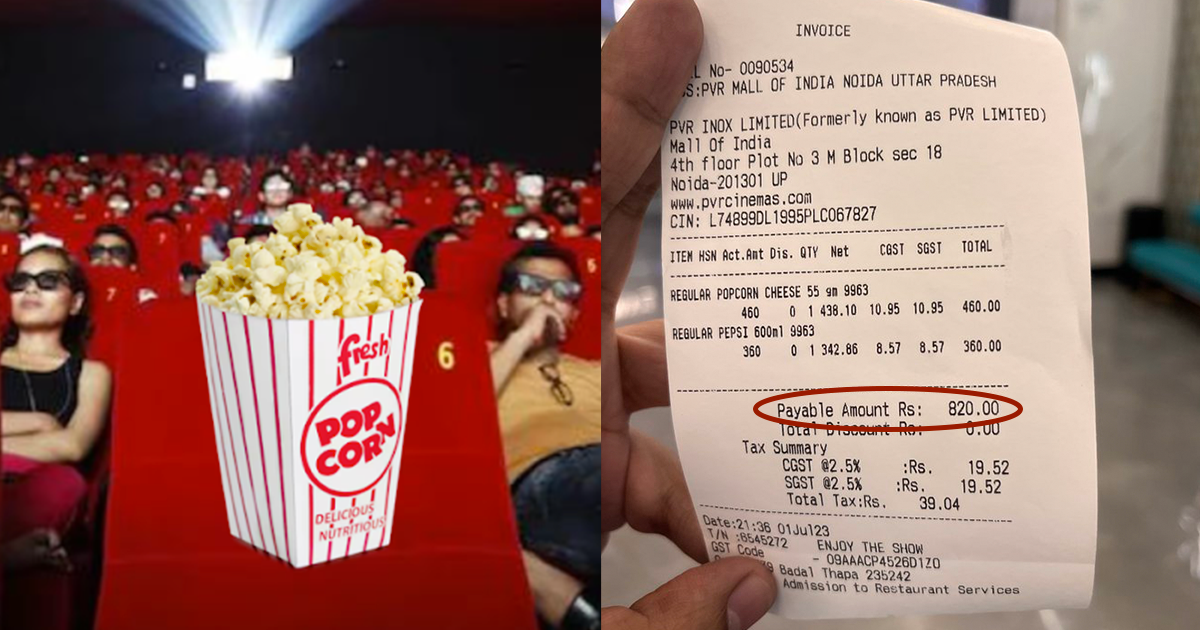 After Backlash PVR Cinema Introduced Affordable Offers On Food